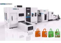 China 40 KW Non Woven Box Bag Making Machine Taiwan Cylinder Bag Making Equipment for sale