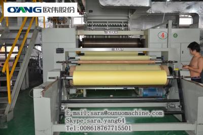 China Single / Double Beam Non Woven Fabric Making Machine 1.6 - 3.2 Meter Automatic for sale