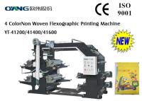China Full Automatic Flexo Four Color Printing Machine For Paper / Film / Non Woven for sale