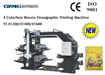 China Full Automatic Flexo Four Color Printing Machine For Paper / Film / Non Woven for sale