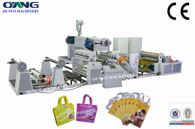 China PP / PE / EVA Non Woven Fabric Film Lamination Machine for sale