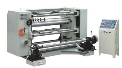China plastic film / paper slitter rewinder machine separating - cutting - rolling for sale