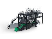 China Single S Spunbond Non Woven Box Bag Making Machine 1300KW For Full Line for sale