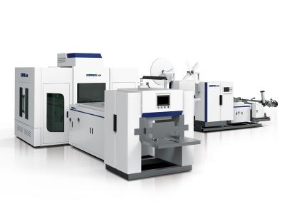 China One Time Forming Non Woven Box Bag Making Machine For Laminated Fabric for sale