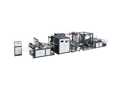 China Industrial Fully Automatic Non Woven Bag Machine / Bag Making Equipment 380V/220V for sale