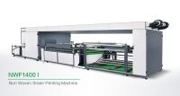 China Automated Single Color Non Woven Screen Printing Machine / Roll To Roll Screen Printing Equipment for sale