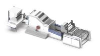 China B220 Model 250pcs/Min Square Bottom Shopping Kraft Paper Bag Making Machine 8 Servo Motor for sale