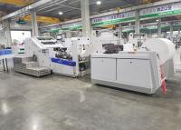 China B460 Model Semi Auto 150pcs/Min Roller Feeding Square Bottom Paper Bag Machine Computer Central Control for sale