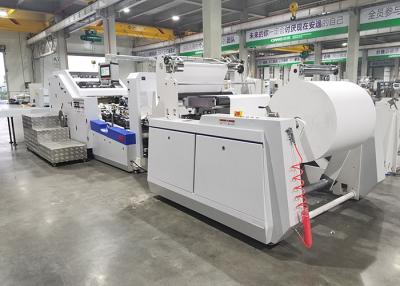 China Recycled Square Bottom 30pcs/Min Paper Bag Making Machine for sale