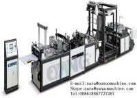 China Hot Sale Fabric PP Non Woven Bag Ultrasonic Sealing Making Machine Produce T-Shirt Bag(ONL-XA) for sale