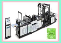 China electrical ultrasonic loop handle box bag making machine , 40-100pcs/min for sale