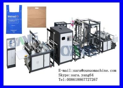 China Box Bag Non Woven Bag Making Machine Three Phase with automatic feeding for sale