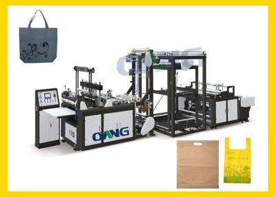 China High Speed Automatic Non Woven Bag Making Machine Recyclable For Handle Bag for sale