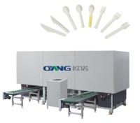 China Disposable Cutlery Making Machine Paper Ice Cream Spoon Making Machine for sale