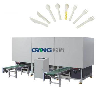 China Disposable Cutlery Making Machine Paper Ice Cream Spoon Making Machine for sale