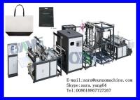China Touch Screen Ultrasonic Non Woven Bag Making Machine For Box Bag for sale