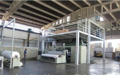 China Medical PP Non Woven Fabric Making Machine Recycle Extruder For Bag Production for sale