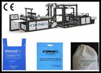 China Eco Non Woven Fabric Bag Making Machine With 9 Stepper Motor Driving for sale