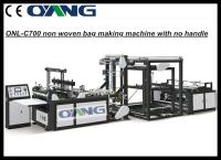 China Weninew Touch Screen Control Non Woven Bag Making Machine For Shopping Bag for sale