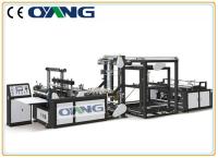 China Auto Handle Adjust Non Woven Box Bag Making Machine / Production Speed 40 - 100pcs/Min for sale