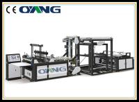 China 10 Stepper Motor Driving Design Non Woven Bag Making Machine With Handle for sale