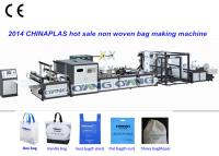 China PLC Automatic t-shirt Bag Making Machine With Auto Pneumatic Punching Device for sale