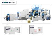 China 15pcs Servo Motors Paper Bag Making Machine 380 V With Double Template Structure for sale
