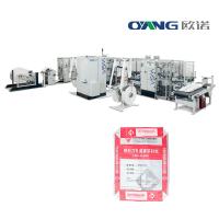 China PP Woven Bottom Valve Sacks Making Machine For Putty Power Bag for sale