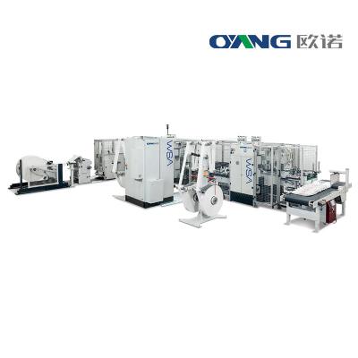 China Mitsubishi Servo Systerm Valve Bags Making Machine PP Woven Paper Sacks for sale