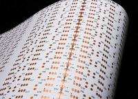 China 5050 LED Strip Flexible Printed Circuit Board with Double Layer Board 24V and 30 LEDs per Piece for sale