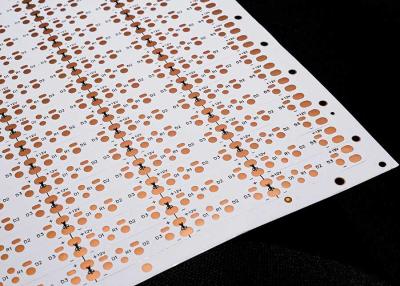 China Flexible LED Strip Circuit Board 2835 LED 12V Double-sided White Film FPCB Double Layer Board for sale