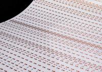 China Flexible LED Strip Circuit Board with Double Sided White Film and 5050RGB LED Beads - Fire Protection Level V0 for sale