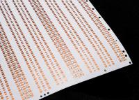 China Flexible LED FPC Circuit Board with 2835 LED Light Beats and White Film for Fire Protection Level V0 Applications for sale