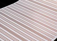 China Flexible LED FPC Circuit Board with 2835 LED Light Beats and White Film for Fire Protection Level V0 Applications for sale