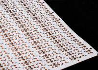 China 12V 60 LED Flexible LED Strip Circuit Board Double Sided FPCB with OSP Antioxidant for sale