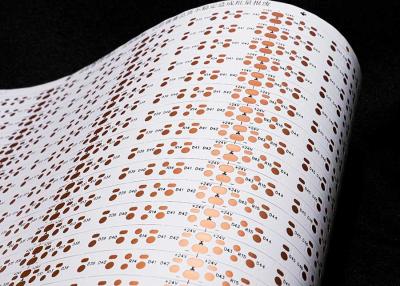 China Double-Sided White Film 24V Flexible Circuit Board FPCB for LED Strip Customization for sale