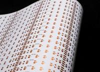 China Custom Flexible LED Strip Circuit Board with Double-Sided White Film and OSP/Immersion Gold Surface Treatment for sale