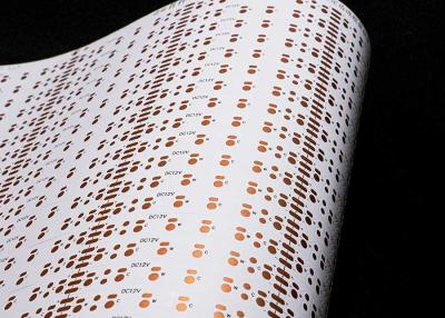 China Custom Flexible LED Strip Circuit Board with Double-Sided White Film and OSP/Immersion Gold Surface Treatment for sale