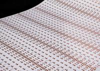 China Custom Flexible LED Strip Circuit Board with Double-Sided White Film and OSP/Immersion Gold Surface Treatment for sale