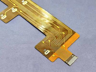 China Double Sided Yellow Film FPCB with 1oz Copper Thickness for New Energy Vehicle Battery Collection for sale