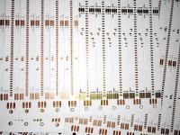 China Customized White Film COB FPC LED Strip Flexible Circuit Board with Double Layer Board and OSP Antioxidant for sale