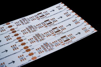 China Double Layer Flexible PCB for LED Strips with Double-Sided Film Coating and OSP Antioxidant for sale