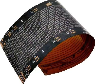 China custom circuit board assemblyDouble Layer LED Flexible Display Screen FPC with Fire Protection Level V0 and Customizable Options for sale