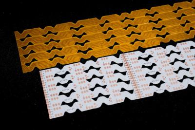 China Double Layer LED Strip FPC with Fire Protection Level V0 and Customizable Flexible Printed Circuit Board for sale