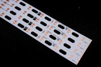 China Double-Sided LED Flexible Printed Circuit Board with White Film and OSP Antioxidant Surface for Fire Protection Level V0 Applications for sale