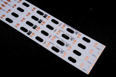 China Double-Sided LED Flexible Printed Circuit Board with White Film and OSP Antioxidant Surface for Fire Protection Level V0 Applications for sale