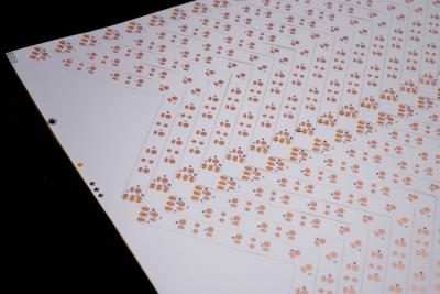 China Double Layer Flexible PCB with Fire Protection Level V0 and 0.25mm Thickness for LED Lighting for sale