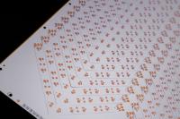 China Double Layer Flexible PCB with Fire Protection Level V0 and 0.25mm Thickness for LED Lighting for sale