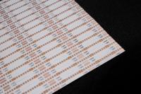 China Double Layer LED Light Strip Board with White Film OSP Antioxidant Flexible Bend-Resistant FPC Circuit for sale