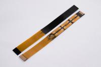 China Double Layer FPC Flexible PCB with Double-Sided Yellow Film, Surface Gold-Plated, and Fire Protection Level V0 for sale